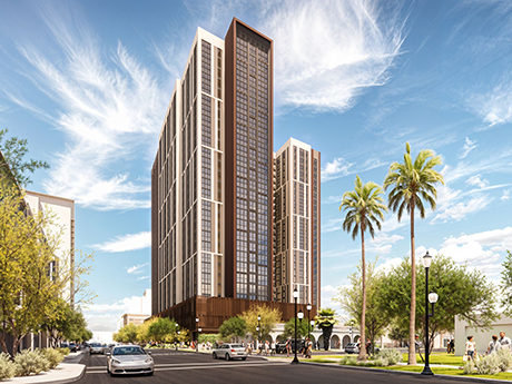 Core Spaces, Wexford Break Ground on 30-Story Student Housing Tower ...